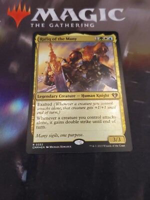 Mtg. Rafiq of the Many. Foil. Commander Masters. Pack Fresh | eBay