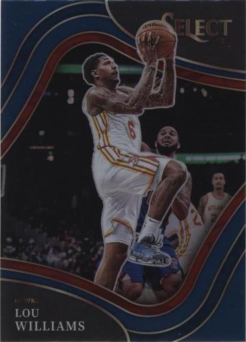 2021-22 Panini Select - Courtside Louis Williams #239 Blue Prizm for ...