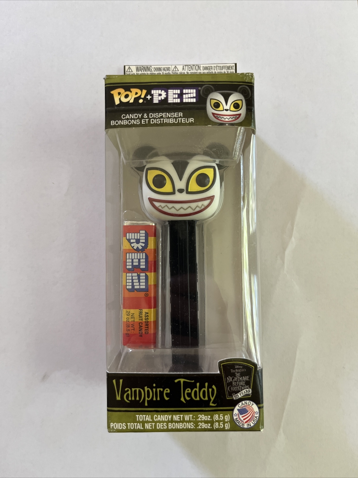 Funko Pop Pez Disney Vampire Teddy NBC Nightmare Before Christmas 25 ...
