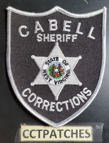 CABELL COUNTY, WEST VIRGINIA CORRECTIONS SHOULDER PATCH WV | eBay