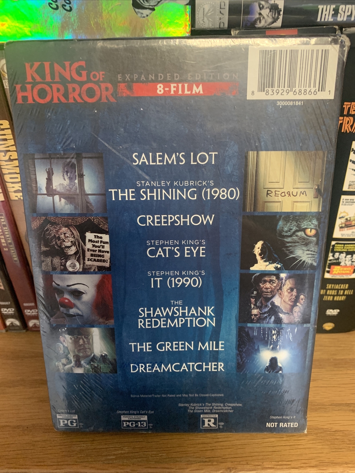 King of Horror 8-Film Expanded Edition (DVD, 8-Disc Set, 2019) 📀 New ...