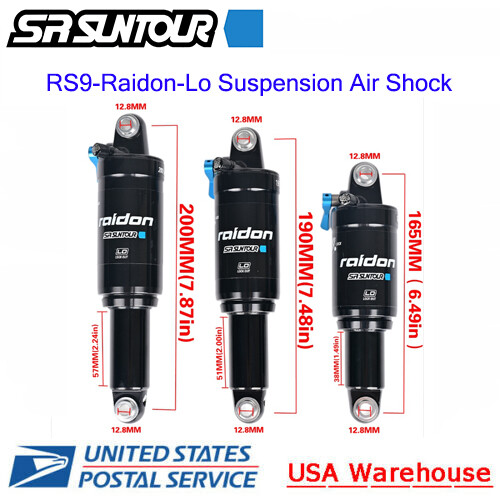 SR Suntour Raidon LO IMPERIAL Rear Shock Sir Suspension Lockout Trail ...