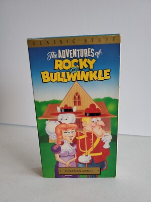 The Adventures of Rocky Bullwinkle - Vol. 6: Canadian Gothic (VHS, 1991 ...