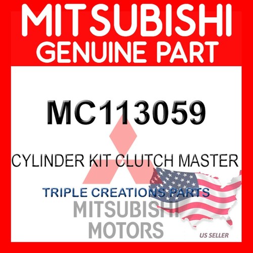 Genuine OEM Mitsubishi MC113059 CYLINDER KIT CLUTCH MASTER | eBay