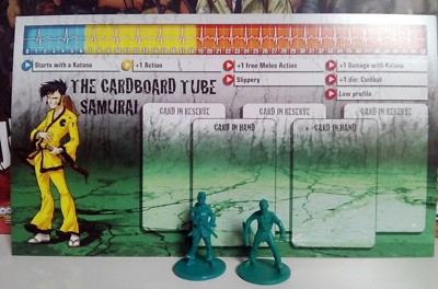 THE CARDBOARD TUBE SAMURAI - Zombicide - Kickstarter Exclusive | eBay