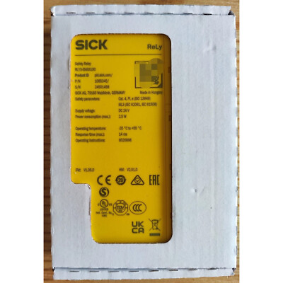 1 piece new sick safety relay RLY3-EMSS100 1085345 Free ship | eBay