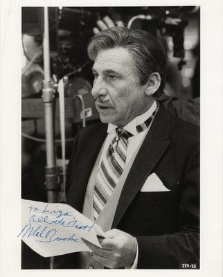 Actor, Director Mel Brooks rare vintage “ Spaceballs “ Autographed ...