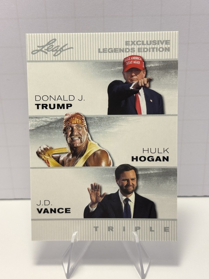Donald Trump POTUS Lot of (6) Included Hulk Hogan Sports Cards | eBay