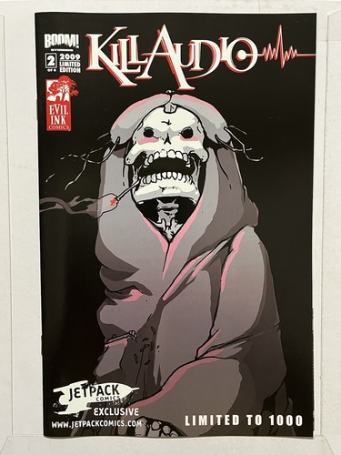 of 1000 JetPack variant KILL AUDIO #2 BOOM comic CLAUDIO SANCHEZ COHEED ...