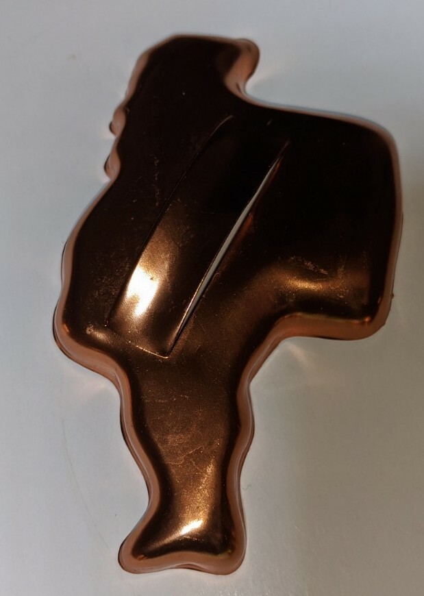 VINTAGE COPPER COOKIE CUTTERS Angel Reindeer Santa with Handles | eBay