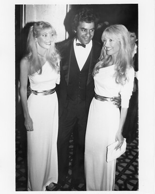 JOHNNY MATHIS CANDI & RANDI BROUGH 1981 Original Type 1 Photo Vintage ...