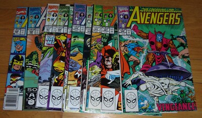 AVENGERS #320-329 COMPLETE RUN VF-NM | eBay