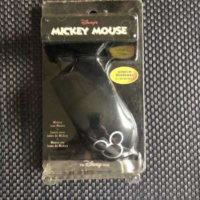Disney Mickey Mouse Computer Mouse Vintage New in Package Mickey Icon ...