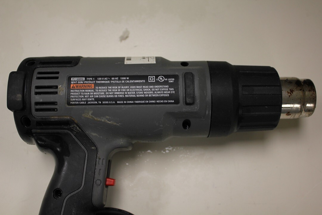 PORTER-CABLE ‎PC1500HG ‎Corded Electric Heat Gun - Black/Gray | eBay