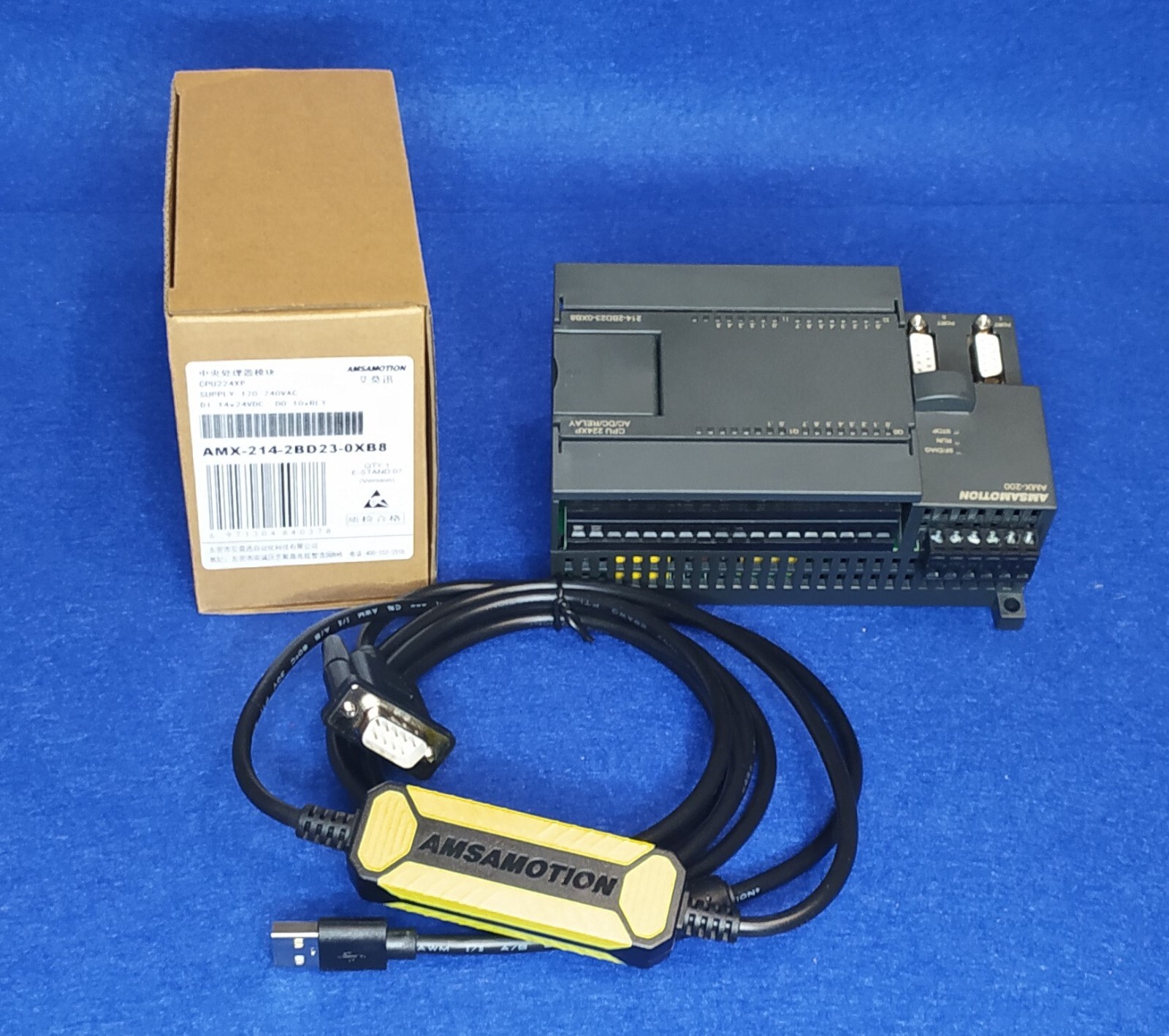 Ensemble CPU AMX 214-2BD23-0XB8 + Câble USB-PPI Pour PLC S7-200 | eBay