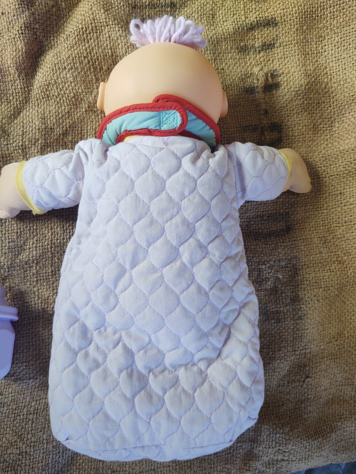 Vintage Cabbage patch Reroot Re Root baby doll 1988 Hasbro HTF Clothes ...