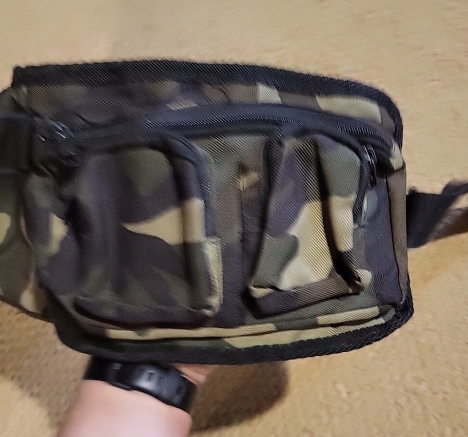 Vulintage Conceal Hunting Camping Waist Hip Fanny Pack Woodland Camo ...
