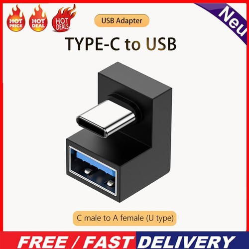 5V 3A Connector 10Gbps Type-C Male to Type-A Female OTG Adapter for ...