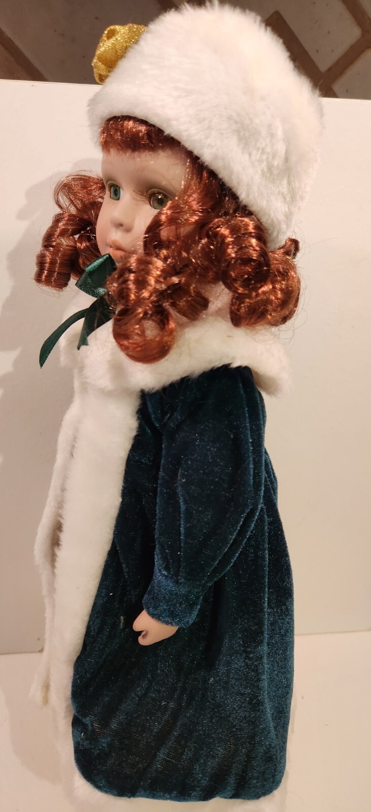 J. Misa Collection "Musical" Holiday Porcelain Doll In Original ...