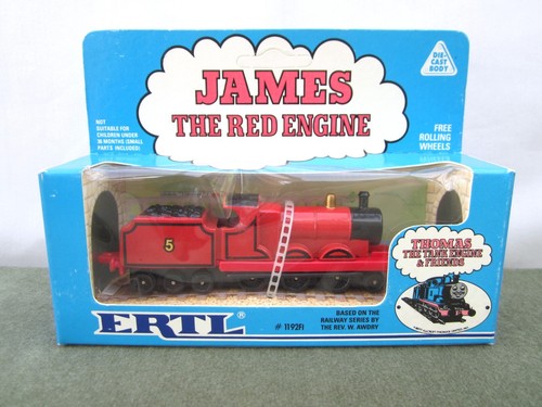 Ertl Sticker Paper Face James Red Thomas the Tank Engine & Friends ...
