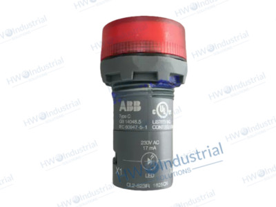 10/Pieces CL2-523R AC230V Red ABB LED Indicator Button Light New | eBay