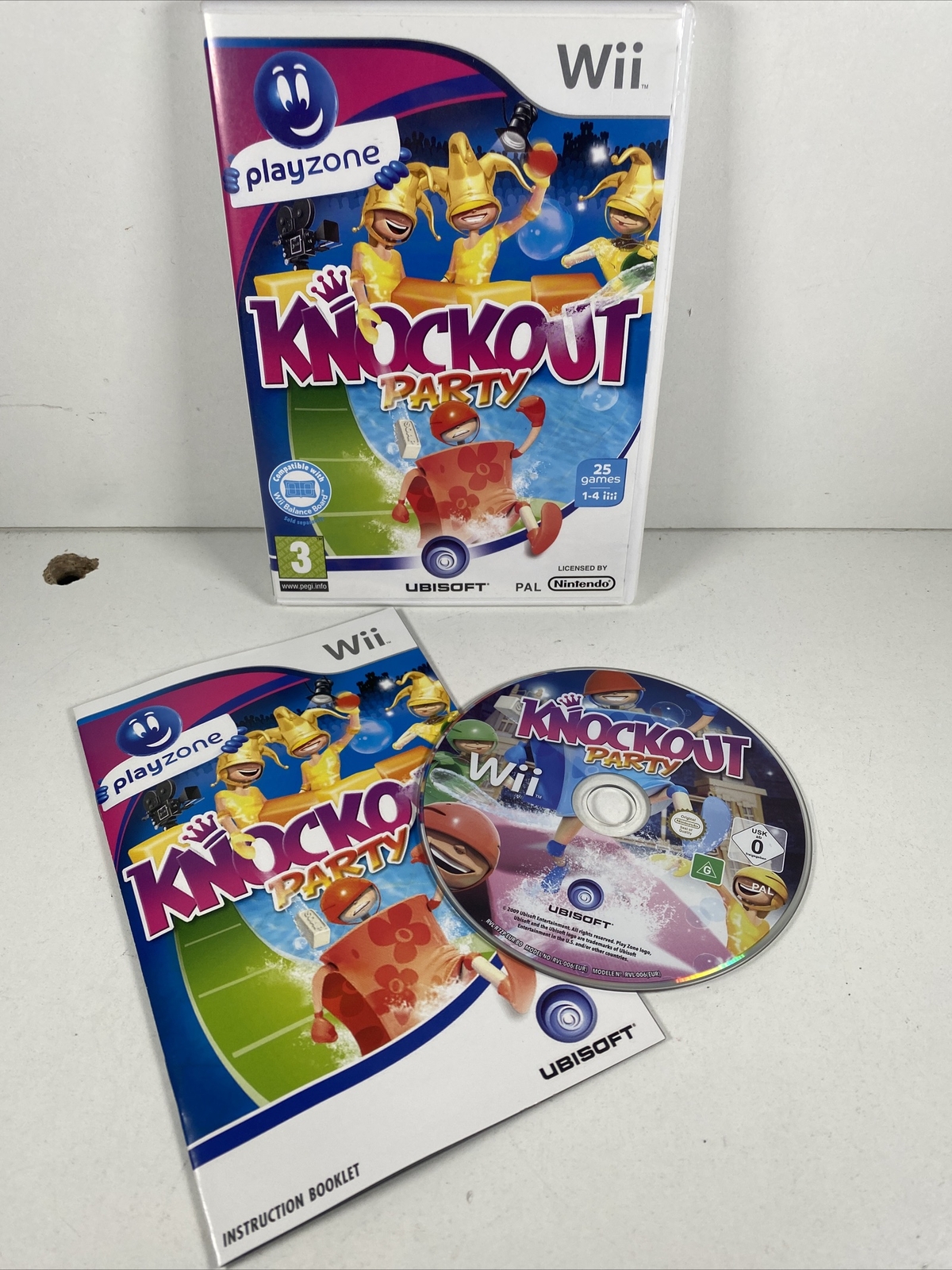 Knockout Party - for Nintendo Wii PAL Ages 3 & for sale online | eBay