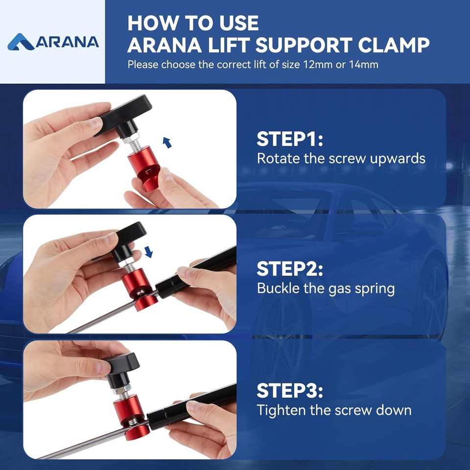 Alloy Buckle Lift Rod Fixation Safety Anti-pinch Device Universal for ...