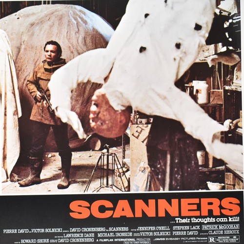 1981 Scanners Jennifer O'Neill Stephen Lack Patrick McGoohan Lawrence ...