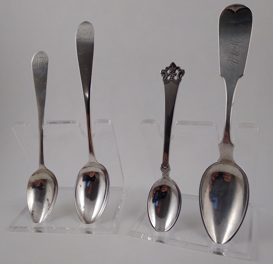 Acrylic Spoon Display Stands, Single, Double & Quad - Free Domestic ...