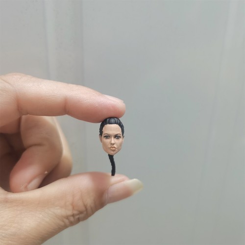 1/18 Scale Angelina Jolie Lora Head Carved Fit 3.75'' Action Figure | eBay