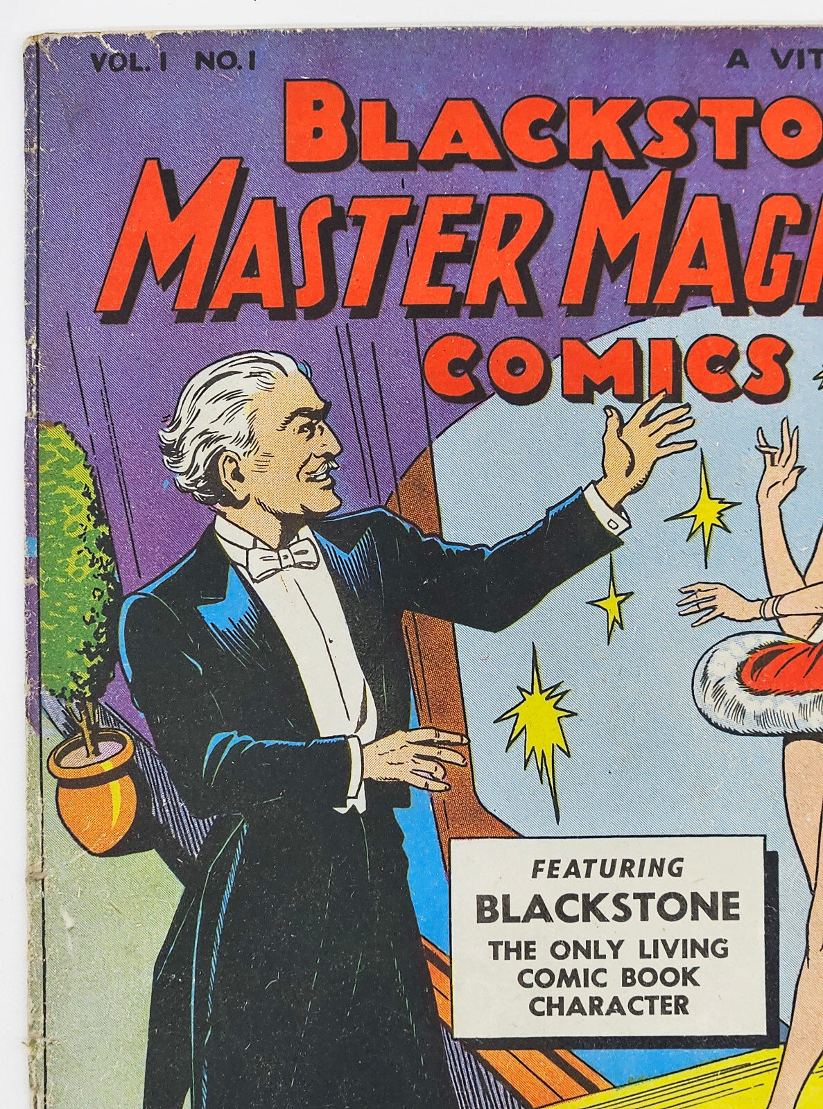 Blackstone Master Magician Comics #1 1946 "Only Living Comic Book ...