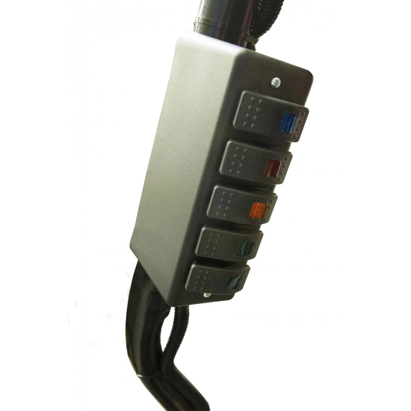 Daystar Switch Pod Roll Bar Mount W/ 5 Switches KU72004BK | eBay