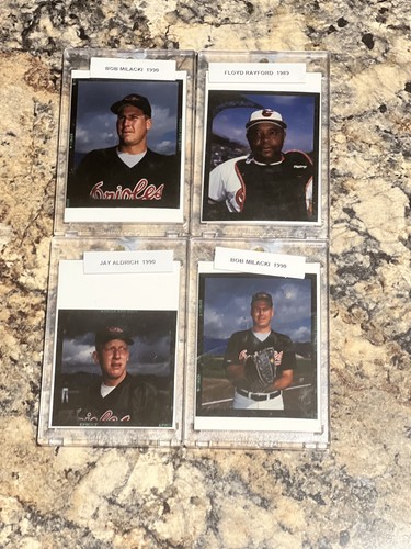 1989-90 Topps Vault (4) Baltimore Orioles Baseball Negative Lot ⚾️ | eBay