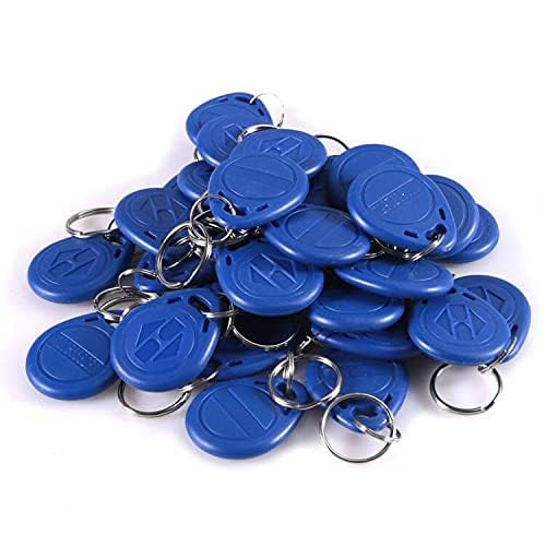 100pcs 125KHz RFID Key Fob Proximity ID Card Token Tag Keypad Card for ...