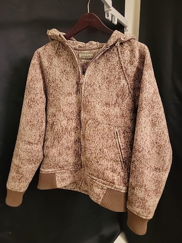 Weatherwool Hooded Jacket Mens S 100% jacquard Merino Wool | eBay