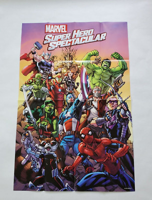 Marvel Comics Super Hero Spectacular 2015 Poster Comic Shop Promo 36" x ...