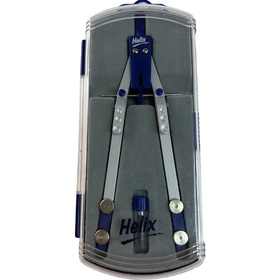 Helix Technical Quick-Release Precision Compass 6” Oxford Lead ...