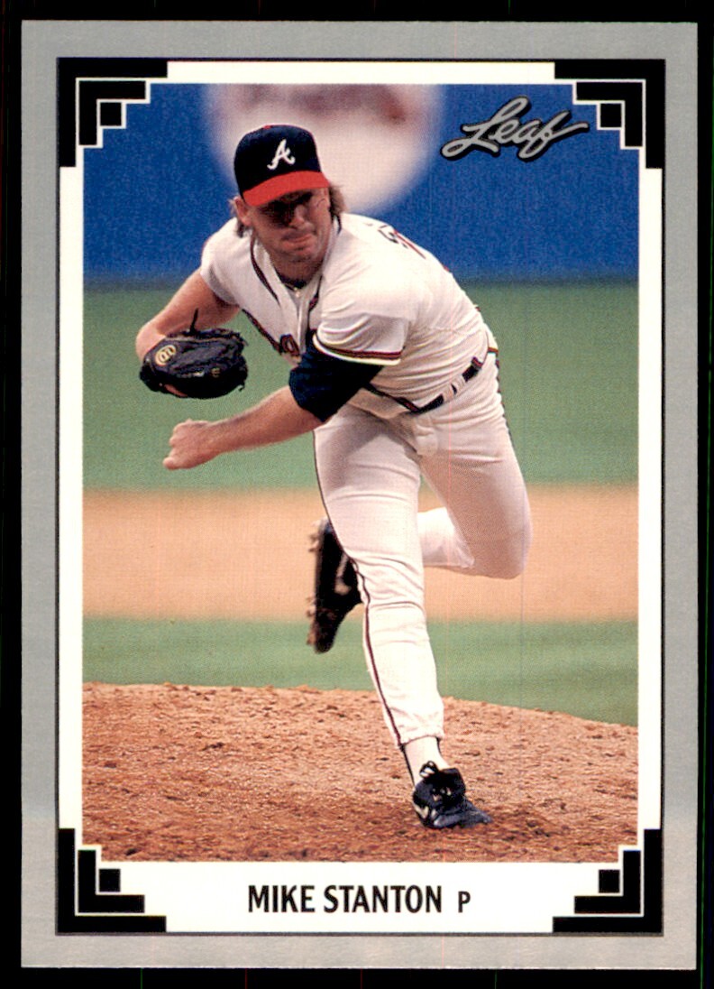 1991 Leaf Mike Stanton Baseball Cards #491 | eBay