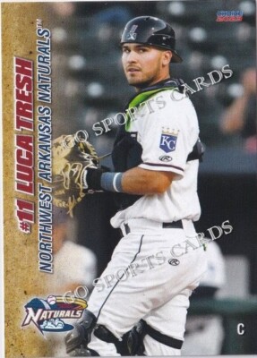 2023 Northwest Arkansas Naturals Luca Tresh RC Rookie Royals Minor ...