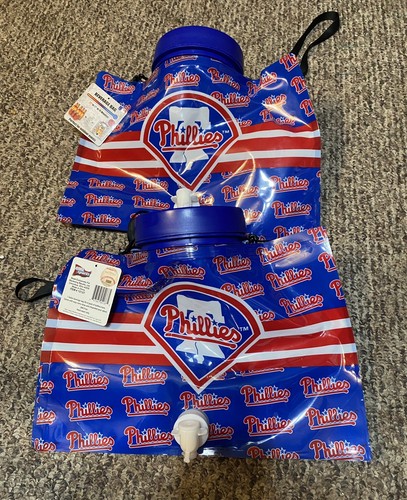 Lot of 2 Philadelphia Philles 1 Gallon Beverage Bags 1 Gal. or 6 ...