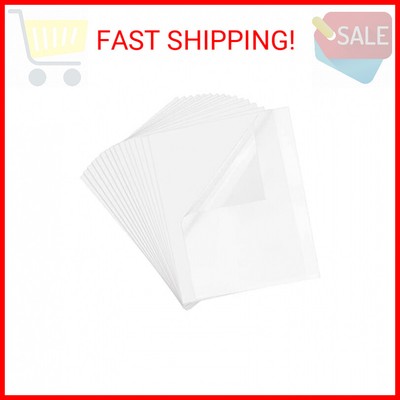 Printable Transparent Sticker Paper - 8.5" X 11" Blank Custom Label ...