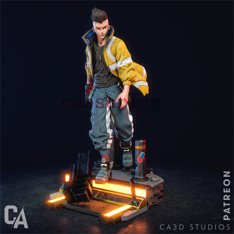 David Martinez 3D Printing Figure Unpainted Model Sculpture GK Blank ...