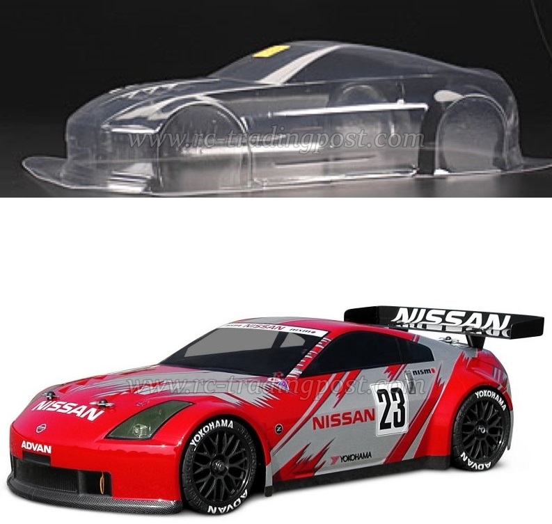 Clear RC Body Nissan 350Z Nismo GT 1/10 OnRoad Car HPI/4Tec2.0/V100/RDS ...
