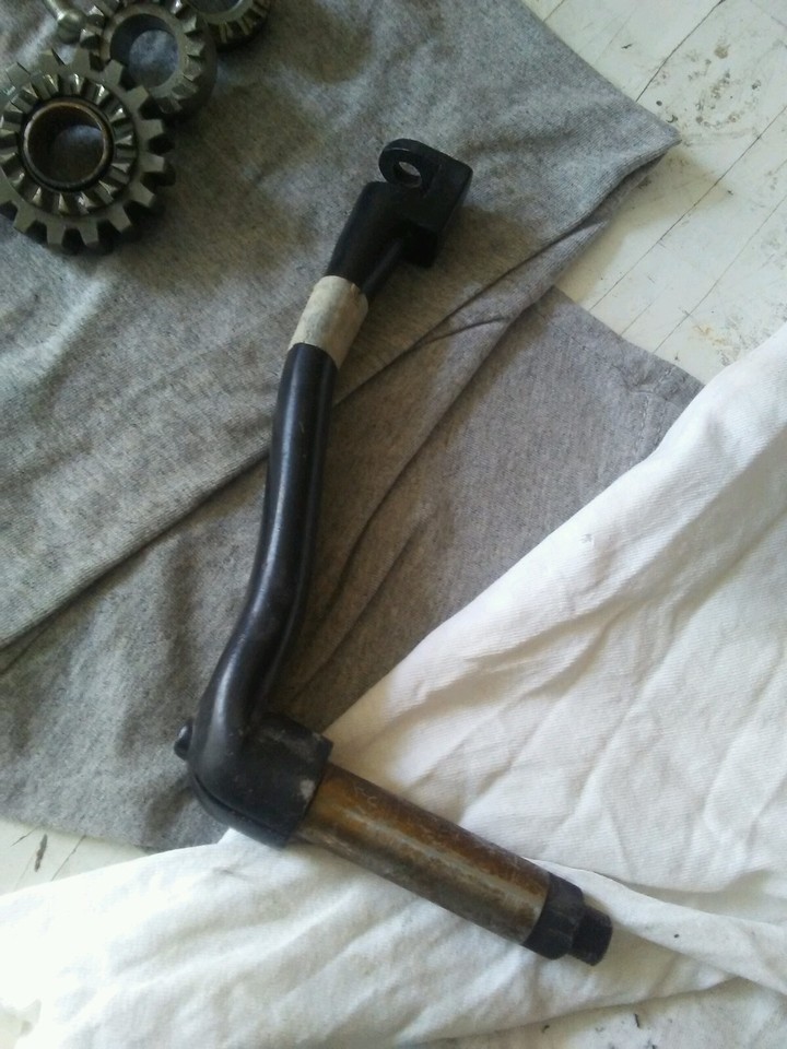 panhead knucklehead shovel Harley kicker parts junk lot rare kicker ...