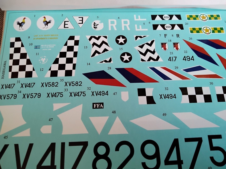 UpRise Decals UR48226 - DECAL F-4K/M British Phantom-II (FG.1/FGR.2) Pt ...