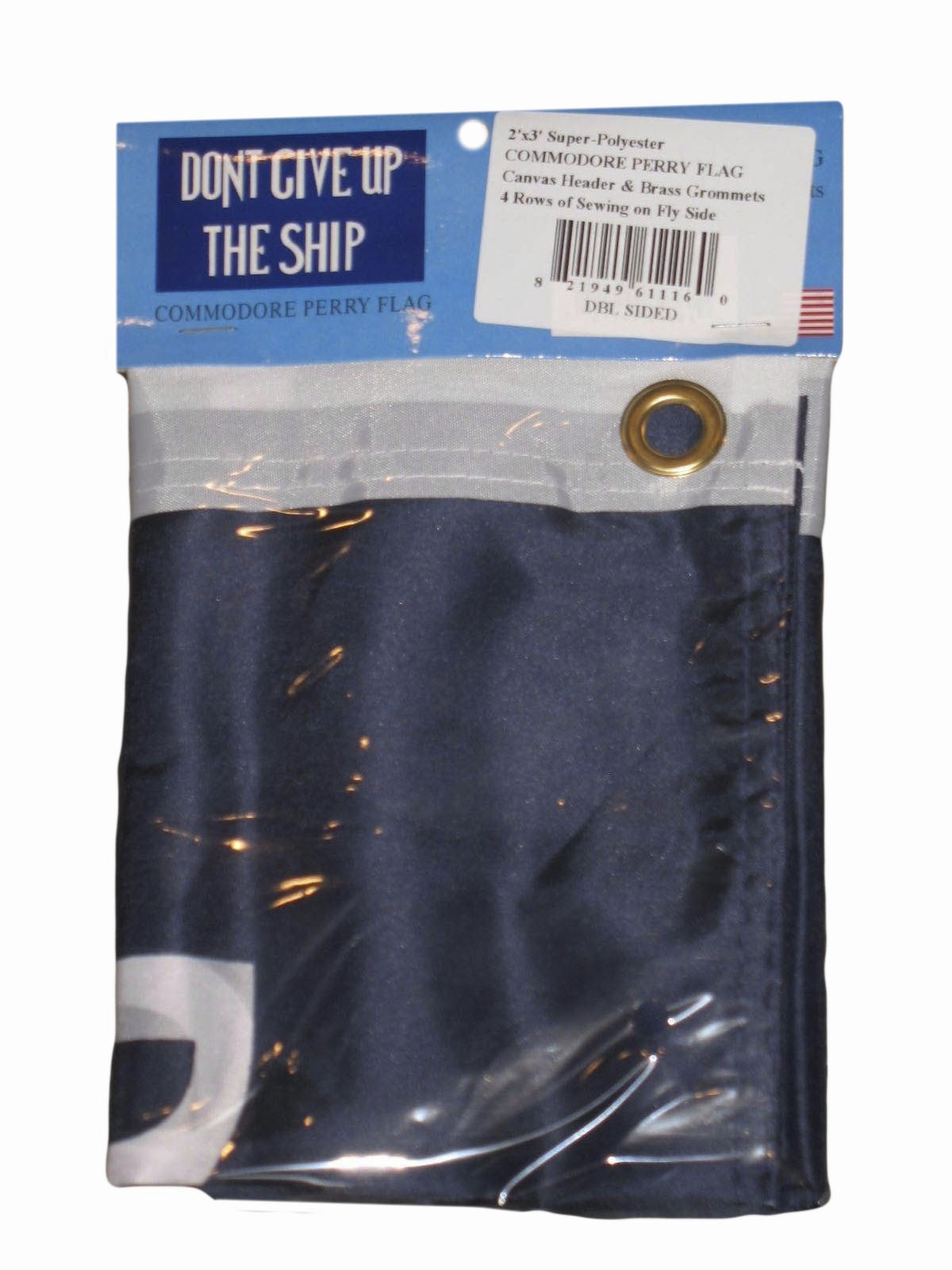 2x3 Commodore Perry Dont Give Up The Ship Double Sided 2ply Flag 2'x3 ...