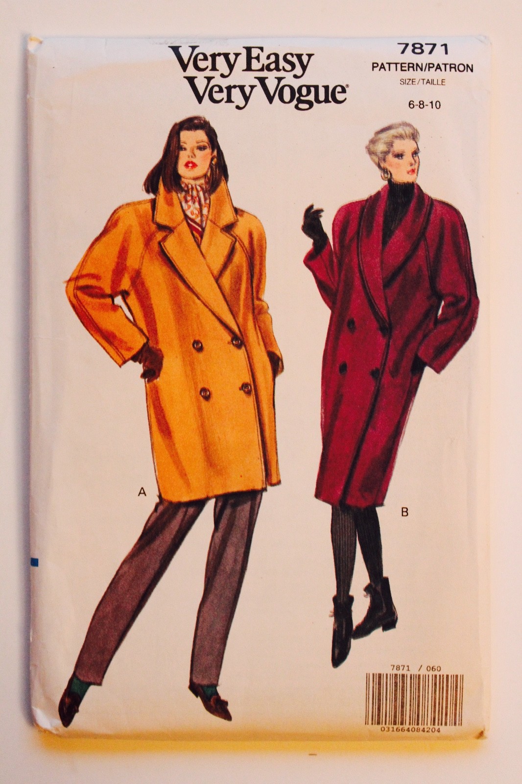 Vogue COAT JACKET CAPE Sew Pattern ~ U PICK! Misses & Plus Sz UC | eBay