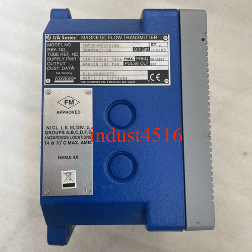 USED 1 PCS IMT25-PEATB10N FOXBORO electromagnetic flowmeter/transmitter ...