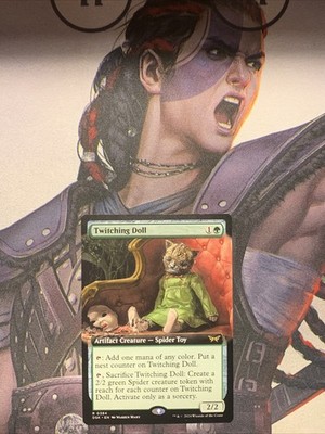 MTG Twitching Doll (Extended Art) | NM | Duskmourn: House of Horror ...