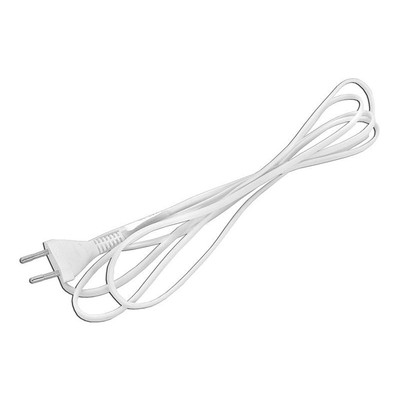 Power Cable Universal 2m 2x0.5mm White LXAC16 | eBay UK